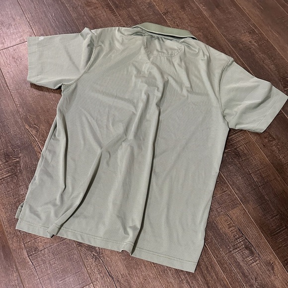 Izod | Shirts | Izod Xfg Cool Fx Series Pin Striped Green Mens Polo Top ...